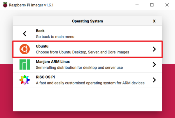 Ubuntu Server をRaspberry Pi 4にインストールする - T&N リサーシャ